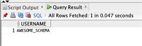 Managing The First Schema Provisioned In APEX Traust