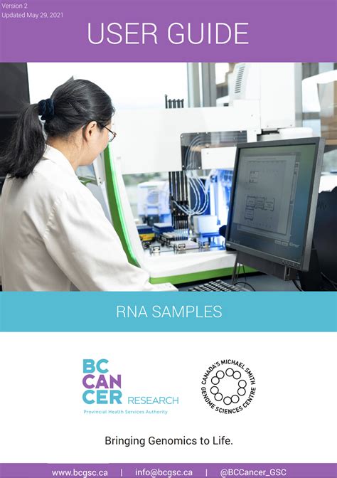 Sequencing Services Genome Sciences Centre