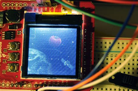 Orbital Fruit Nokia 6100 Pfc8833 From A Raspberry Pi