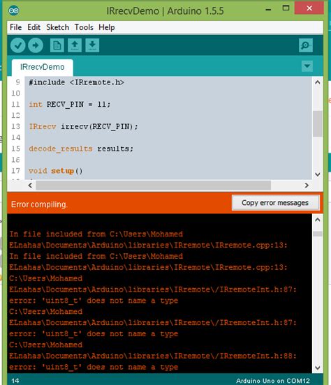 IRremote Proplem Programming Arduino Forum