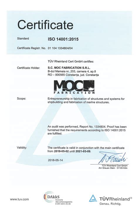 Certification Moc Group