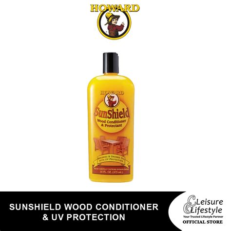 Howard Sun Shield Wood Conditioner And Uv Protectant 473ml Beeswax