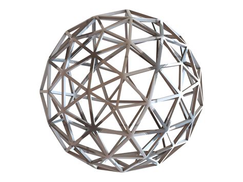 Wireframe Shape Pentakis Snub Dodecahedron 3d Model By Mranycad
