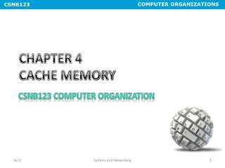 PPT CHAPTER 4 CACHE MEMORY PowerPoint Presentation Free Download ID 6037844