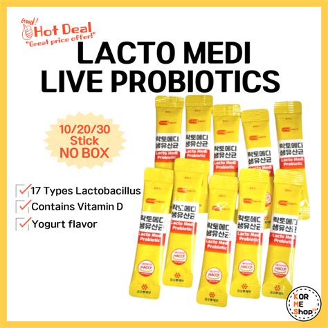 Lacto Medi Probiotics Live Lactic Acid Bacteria Lactomedi Probiotics