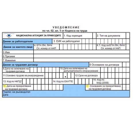 Обнародвани са промени в Наредба № 5 за съдържанието и реда за изпращане на уведомлението по чл