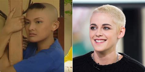 Karena Tuntutan Peran 8 Artis Cewek Ini Rela Menggunduli Kepalanya Tetap Pede Di Dunia Nyata