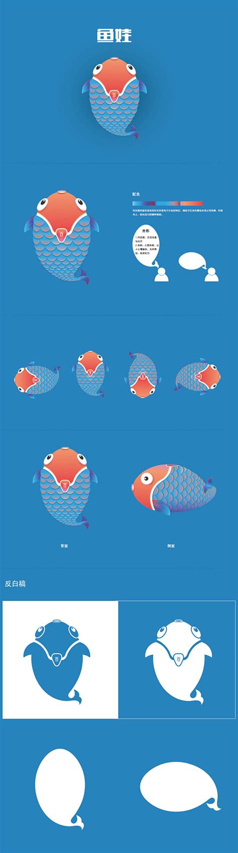 原创作品：鱼娃 吉祥物设计 02664