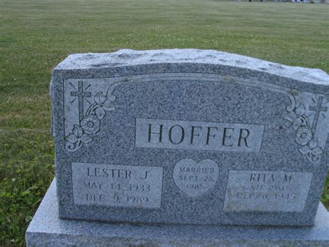 Lester John Hoffer 1933 1989 Find A Grave Memorial