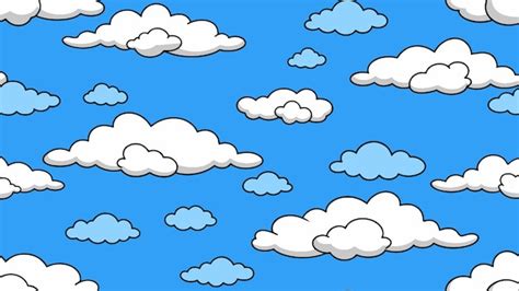 Cloud Pattern Vector Illustration Cartoon Premium Ai Generated Vector