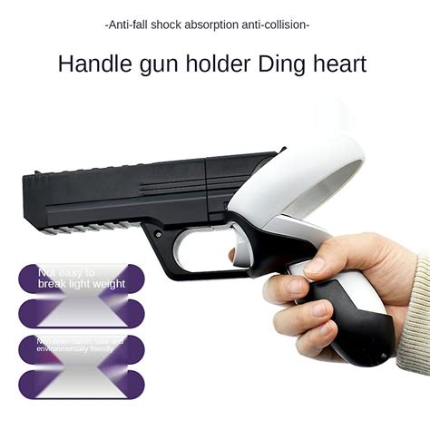 Vr Headset Controller Game Shooting Gun For Oculus Quest2 Revolver Holster Vr Shooting Model