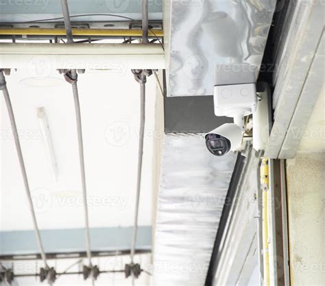Install Ip Cctv Cameras Or Advanced Technology Surveillance Systems Cctv System 14625488 Stock