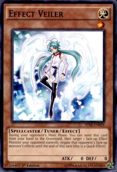 Yugioh Synchron Extreme Structure Deck Single Card Common Effect Veiler Sdse En018 Toywiz