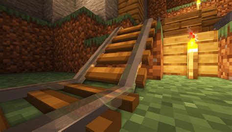Default Extruded Rails 3d Rails Minecraft Texture Pack