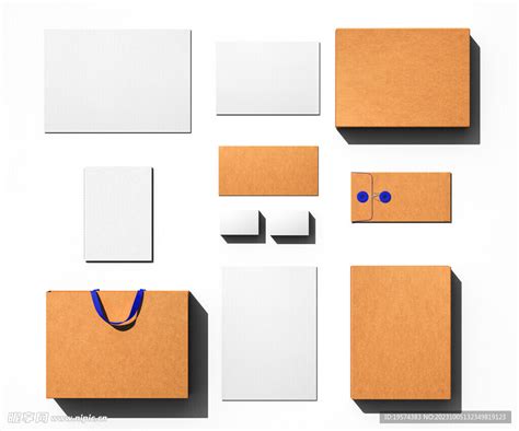 牛皮纸手袋 设计图 其他 广告设计 设计图库 昵图网