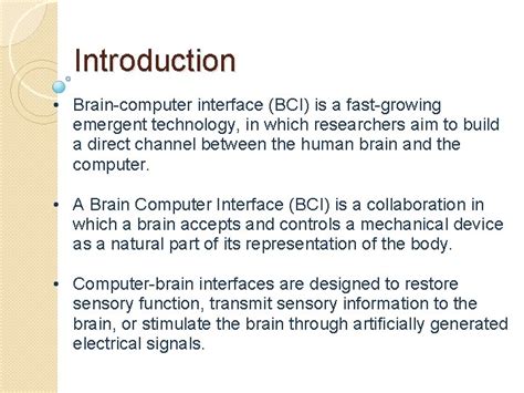 Brain Computer Interface What Is BCI Brain Computer