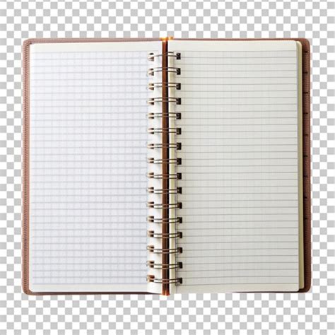 Blank White Notebook Premium Ai Generated Psd