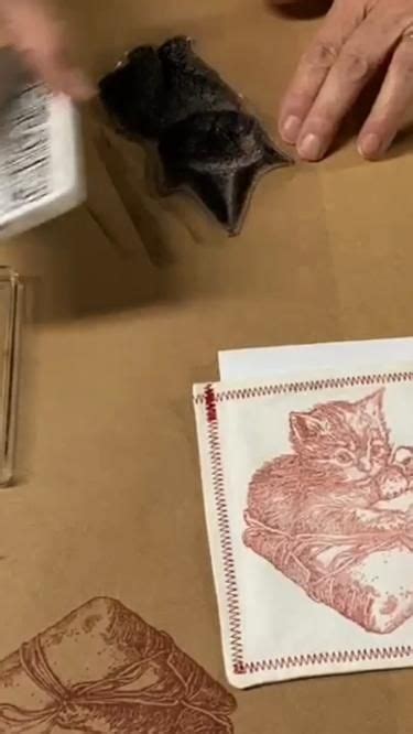 Iod Christmas Kitties Stamp T Bag Stamp T Christmas Decor Diy Cool Things To Make