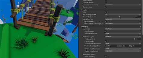 Lower Resolution Realtime Shadows Look Better Except For The Banding Unity Engine Unity