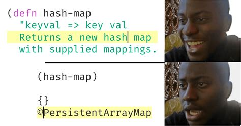 Hash Map Rclojure