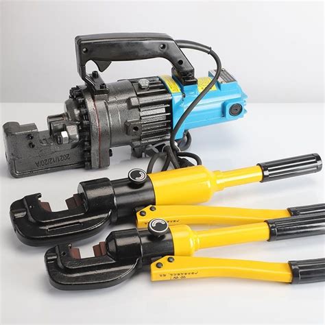 Small Automatic Portable Rebar Cutter Electric Rebar Shears Manual Electric Hydraulic Rebar