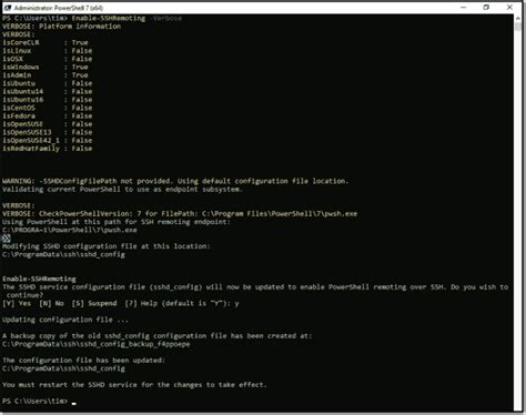 Install PowerShell Remoting Over SSH 4sysops