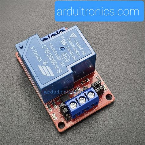 30a 5vdc power relay coil high low level trigger newer version arduino raspberry pi