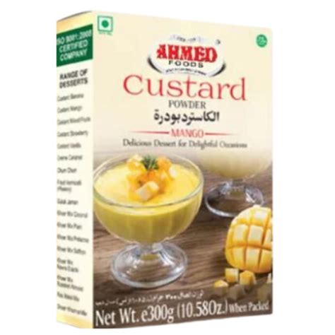 Ahmed Foods Mango Custard Powder Variety Foods Uk