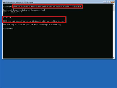dism exe online cleanup image restorehealth explained