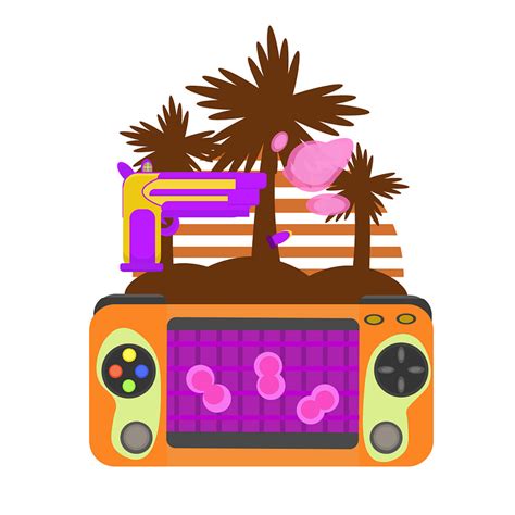 retro game console by en yohan on dribbble