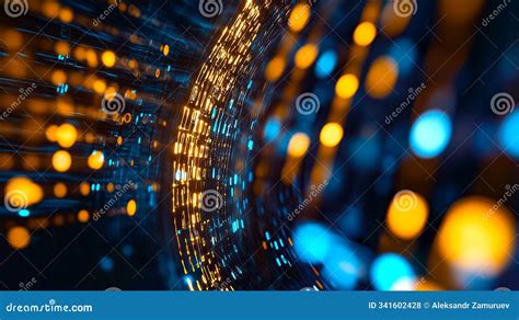 This Visualization Depicts The Intricate Connections And Data Streams Within A Quantum Computing