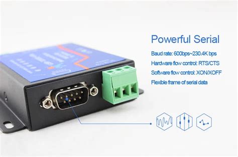 Usr Tcp232 410s Serial Rs232 Rs485 Rs422 Modbus To Ethernet 58 Off