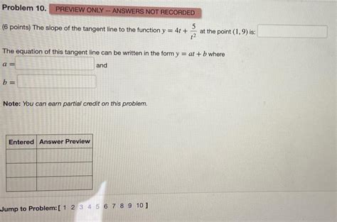 solved problem 8 preview only answers not recorded 4