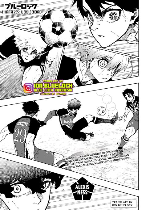 Blue Lock Chapter 255 Komik Cast