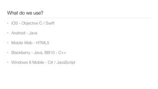 Introduction To Appcelerator Titanium PPT