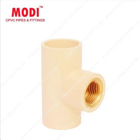Cpvc Reducer Brass Tee Size 1 X 12 And 34 X 12 Inch At ₹ 75piece In
