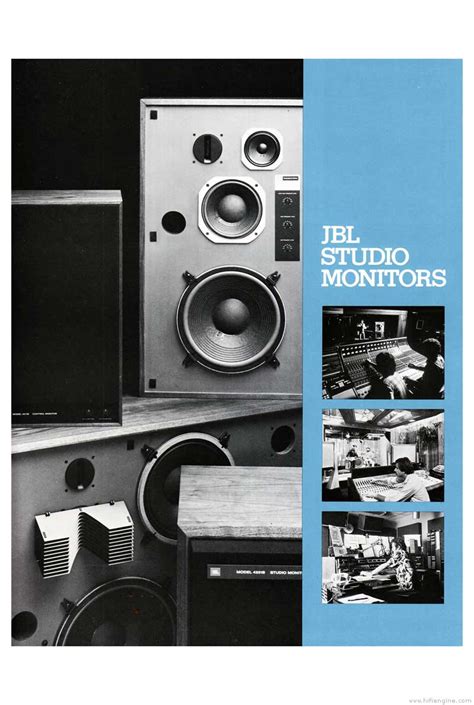 Jbl Studio Monitors Product Catalogue Hifi Engine