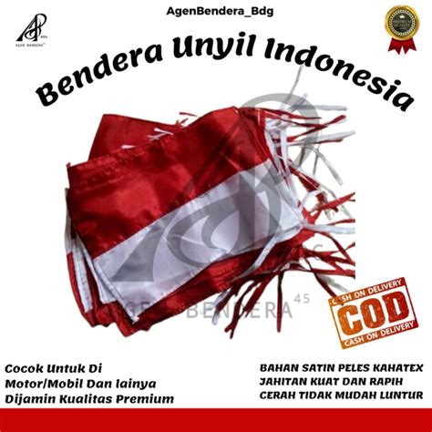 Jual Bendera Merah Putih Kecil Bendera Indonesia Bendera Kecil Kain