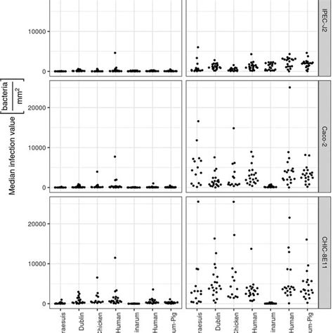 Dilution Series Of Salmonella In Cell Line Infection Assays Download
