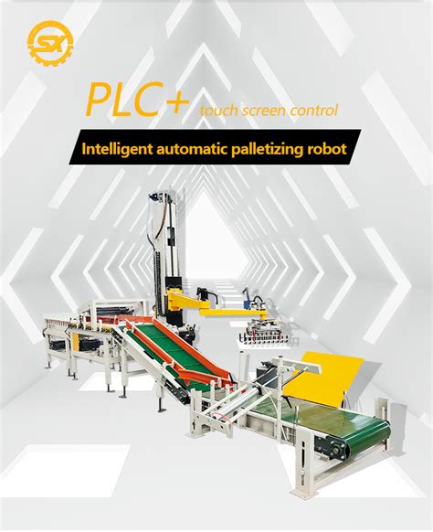 automatic pallet stacking robot efficient and reliable