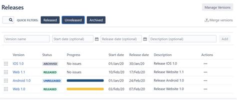 How To Filter Fix Version Status Questions And Answers Eazybi Community