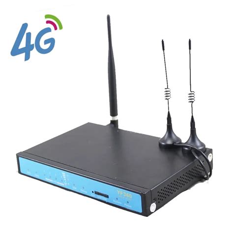 YF360 L VPN M2M Industrial 4G LTE WIFI Router With Sim Card Slot External Antenna In 3G 4G