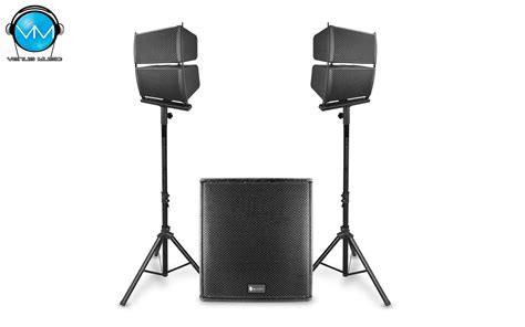 Sistema De Audio Alienpro Sub 18 Line Array X Venus Music