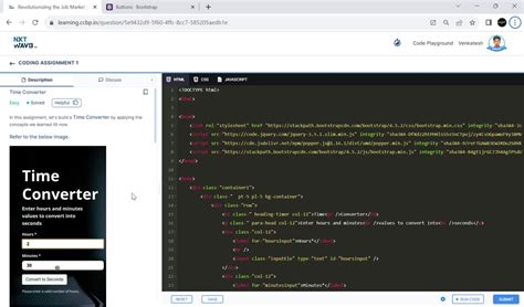 Venkatesh Osuru On Linkedin Title Time Converter Application ⏲ As Part Todays Iearningi