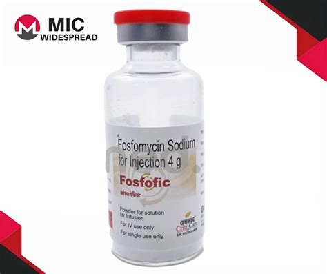 Fosfomycin Injection Fosfofic 4gm Injection At ₹ 1899 Piece