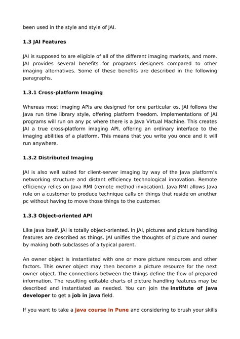 Introduction To Java Advanced Imaging Pdf