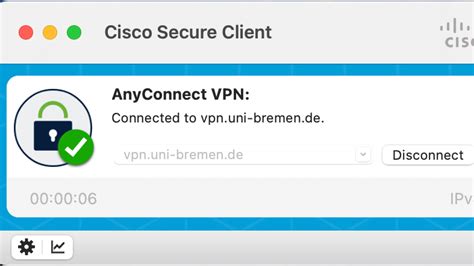 Vpn With Cisco Secure Client On Macos Universität Bremen