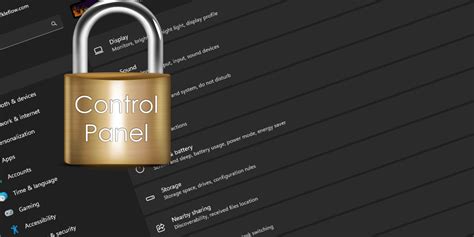 Block Control Panel And Windows Settings With Microsoft Intune • Appdeploynews