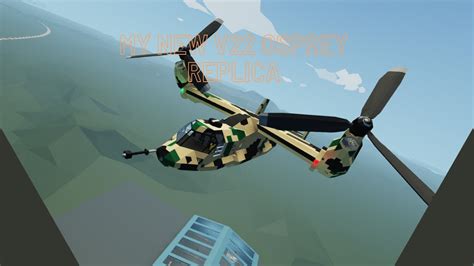 My New Stormworks V22 Osprey Replica Youtube