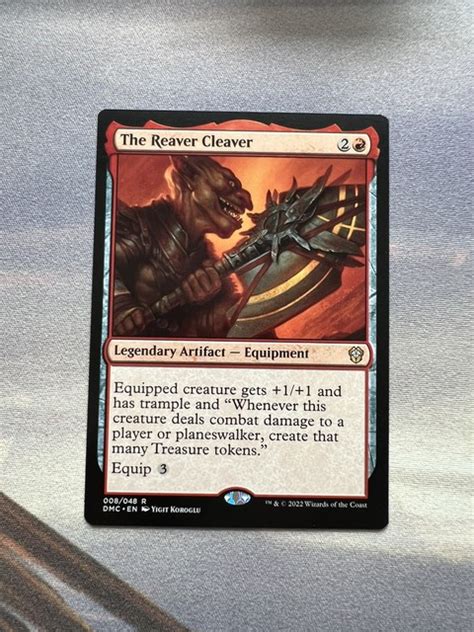 Mtg The Reaver Cleaver Commander Dominaria United 008048 Regular Rare